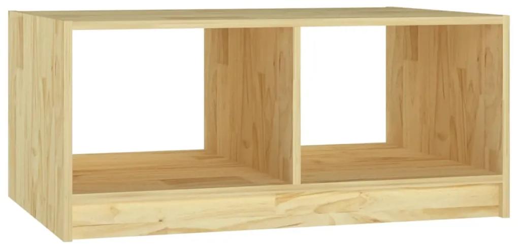 Konferenční stolek 75 x 50 x 33,5 cm masivní borové dřevo - Default Title