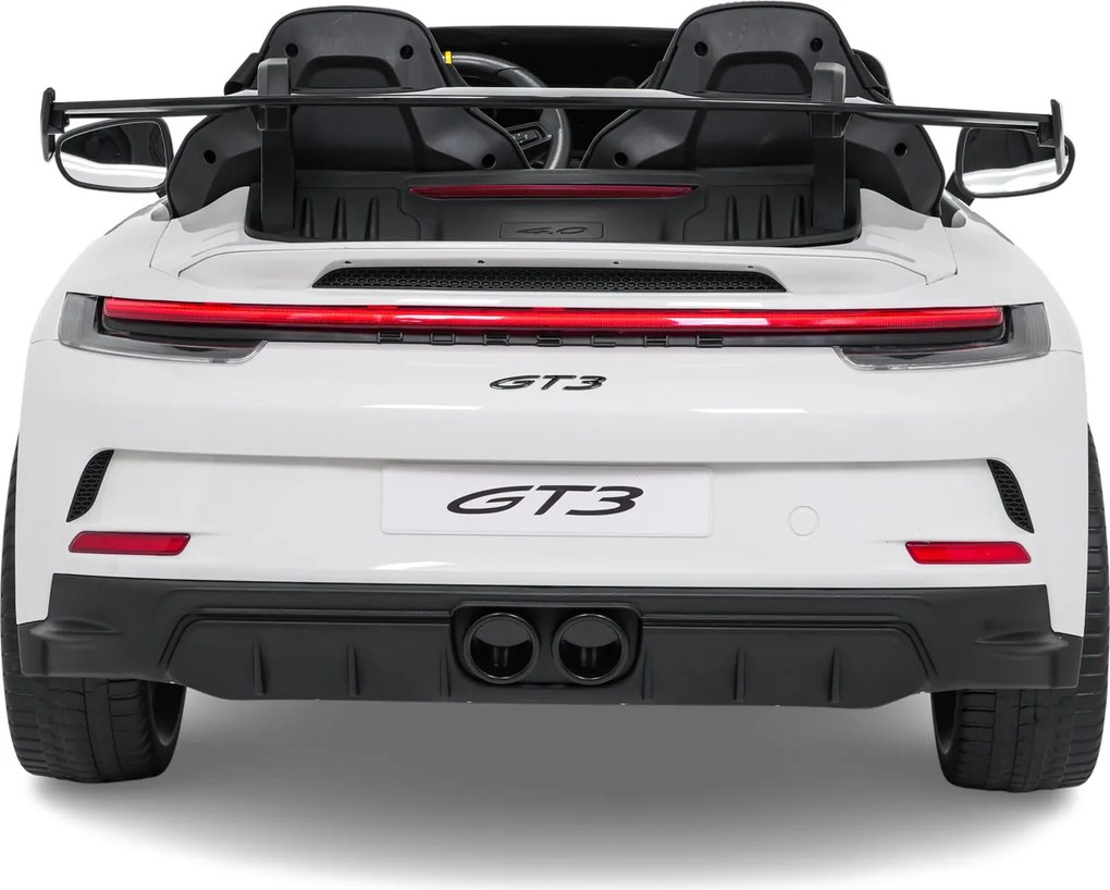 Ramiz Dětské závodní auto Porsche 911 GT3 STRONG MP4 bílé