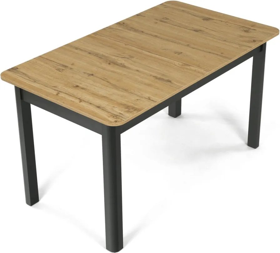 Jídelní stůl rozkládací 180x80cm AT-3001 OAK, mdf, divoký dub
