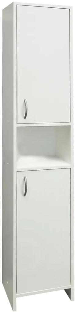 Koupelnová skříňka vysoká Multi Praxis 33,5x25,5 cm bílá INCA35LP