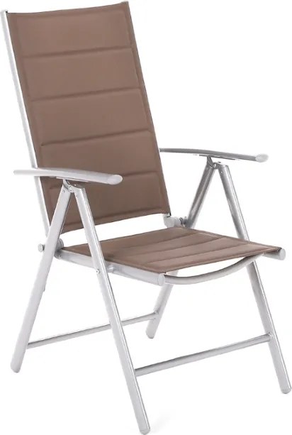Zahradní sestava Ibiza Pollywood 150 cm Silver / Taupe 6+1
