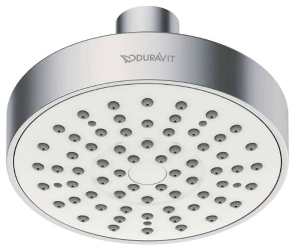 Duravit Sprchy - Hlavová sprcha, průměr 10 cm, bílá/chrom UV0660022010