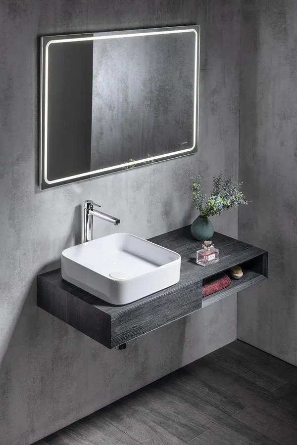 Sapho, GEMINI LED podsvícené zrcadlo 1000x700mm, GM100