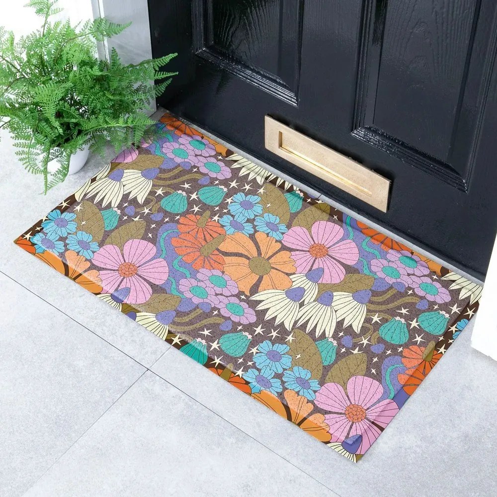 Rohožka z recyklovaného plastu 40x70 cm Elizabeth Olwen – Artsy Doormats