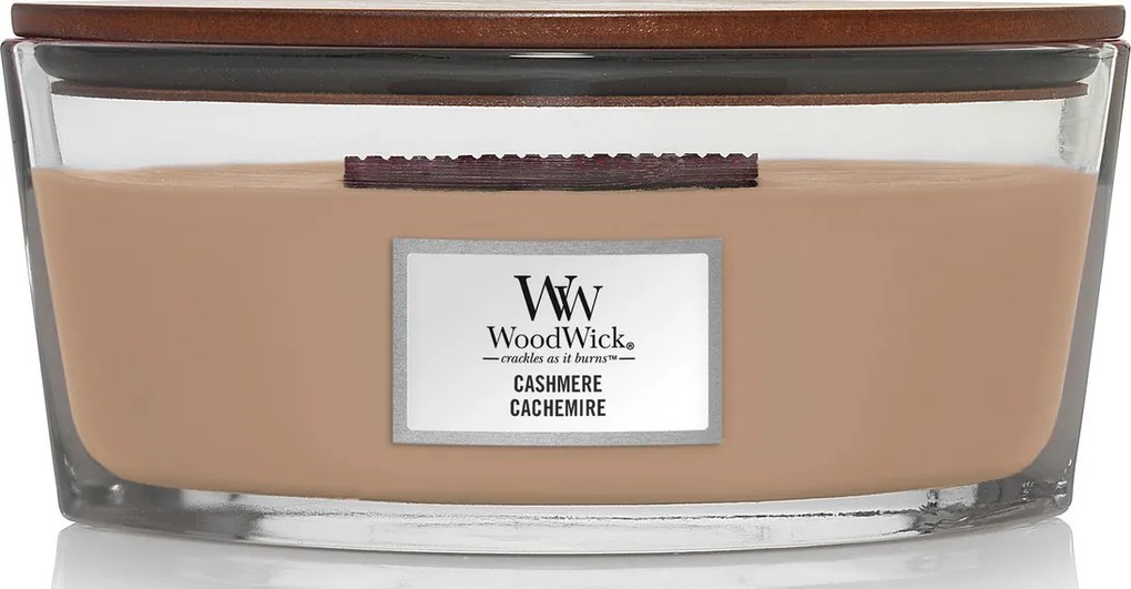 Svíčka Hearthwick WoodWick Cashmere