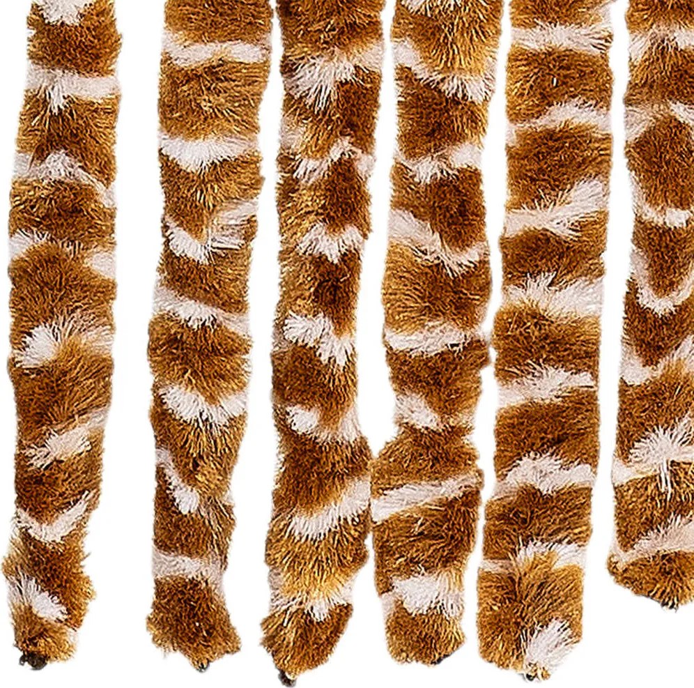 vidaXL Závěs proti hmyzu 100 x 220 cm žinylka [284281] Barva: Modro-bílá