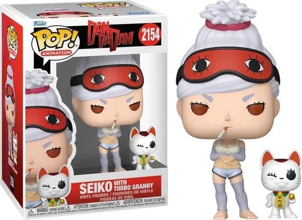 Funko POP&Buddy #2154: Dan Da Dan - Seiko with Turbo Granny (Exclusive)