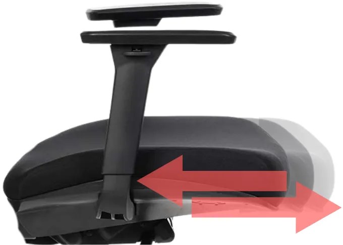 MERCURY Ergonomická kancelářská židle LOMAX - barevná látka / nosnost 150 kg