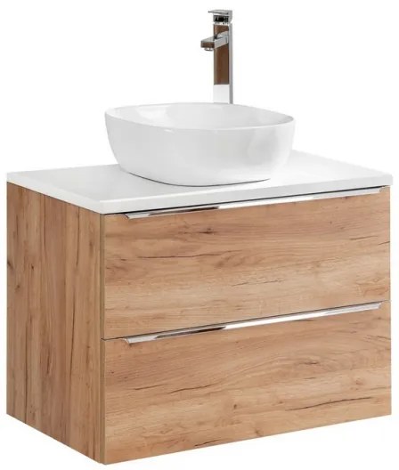 COMAD CAPRI OAK 821A FSC Skříňka pod umyvadlo 80cm - Comad