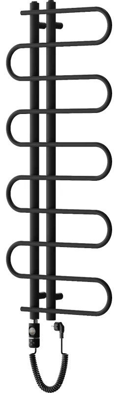 Mexen Kiso, elektrické topné těleso 1200 x 500 mm, 300 W, černá, W114-1250-500-2300-70