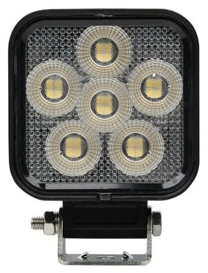 KT Trade LED Bodové svítidlo pro automobil BLACK LED/24W/10-30V IP69 5700K hranatý TT.13324