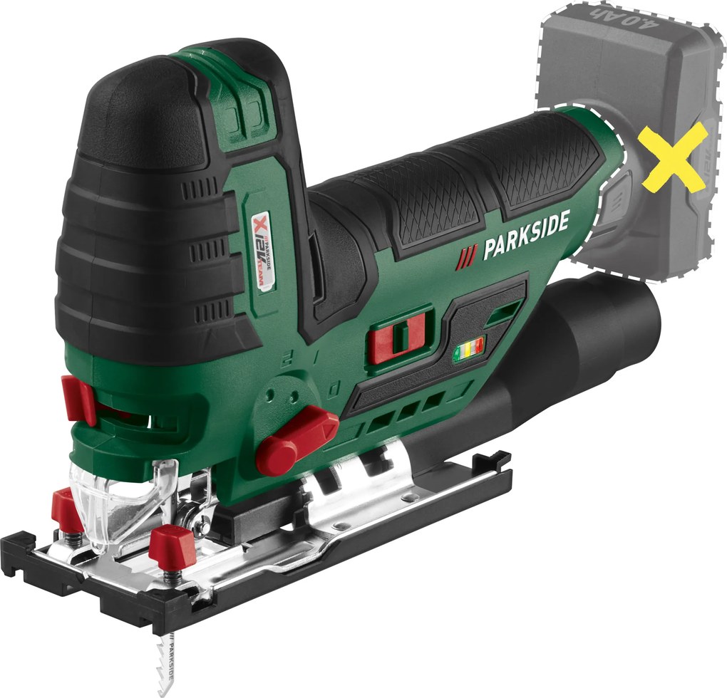 Parkside® Aku přímočará pila Pstka 12 C3 / Aku ruční okružní pila Phksa 12 B3 – bez akumulátoru a nabíječky
