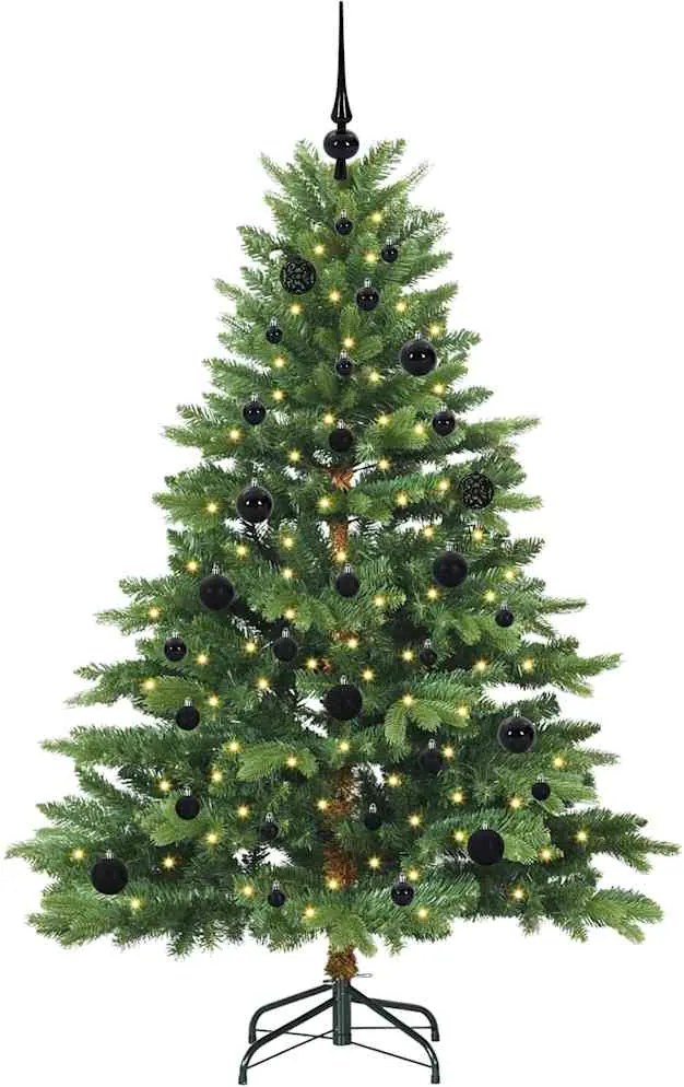 Umělý vánoční stromeček s stojanem Zelená 150 cm PE a PVC 3397537
