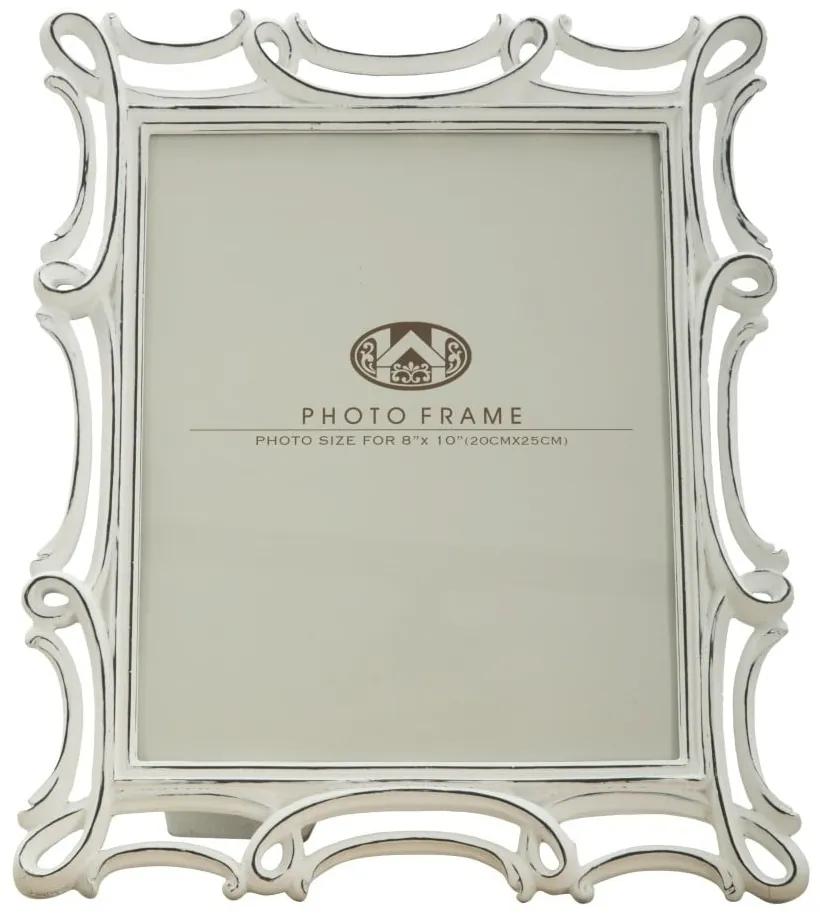 Bílý fotorámeček Mauro Ferretti Classical, na fotografe 20 x 25 cm
