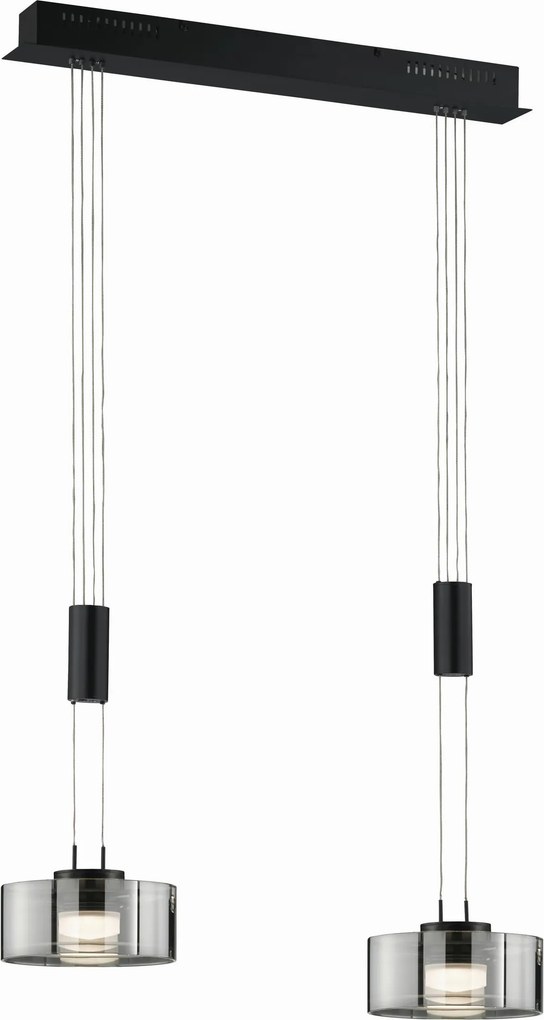XXXLutz STROPNÍ ZÁVĚSNÉ LED SVÍTIDLO, 64/20/160 cm Fischer & Honsel - Online Only svítidla - 003151057401