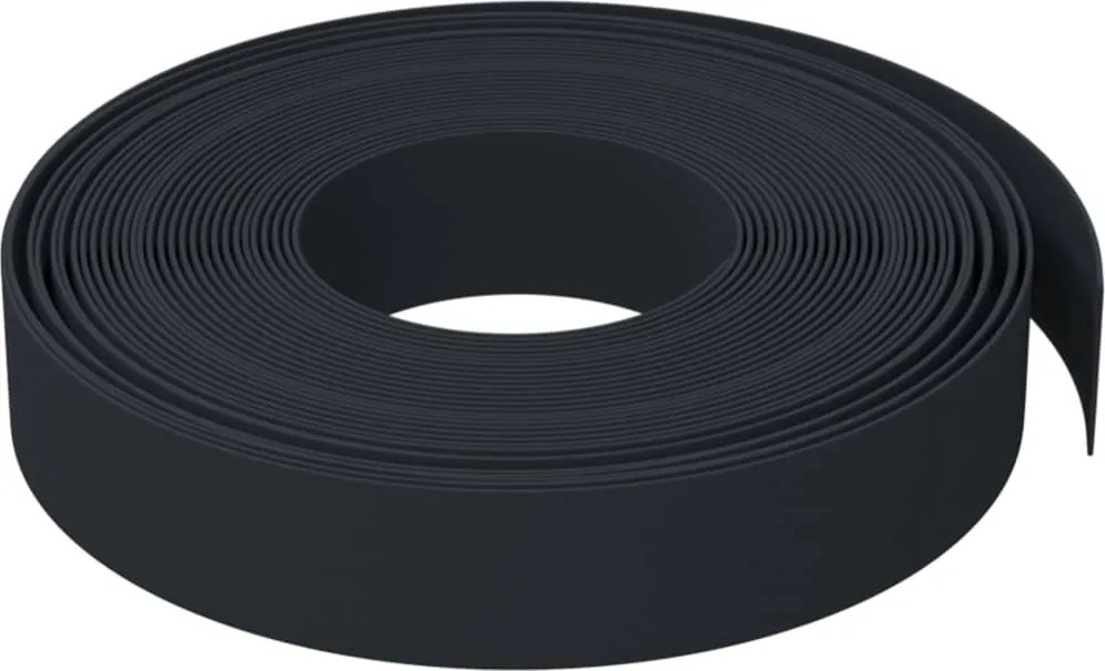Travní lemy 5 ks černé 10 m 10 cm polyethylen 3155435