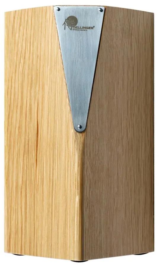 dubový blok (stojan) Dellinger "OAK" pro 5 nožů