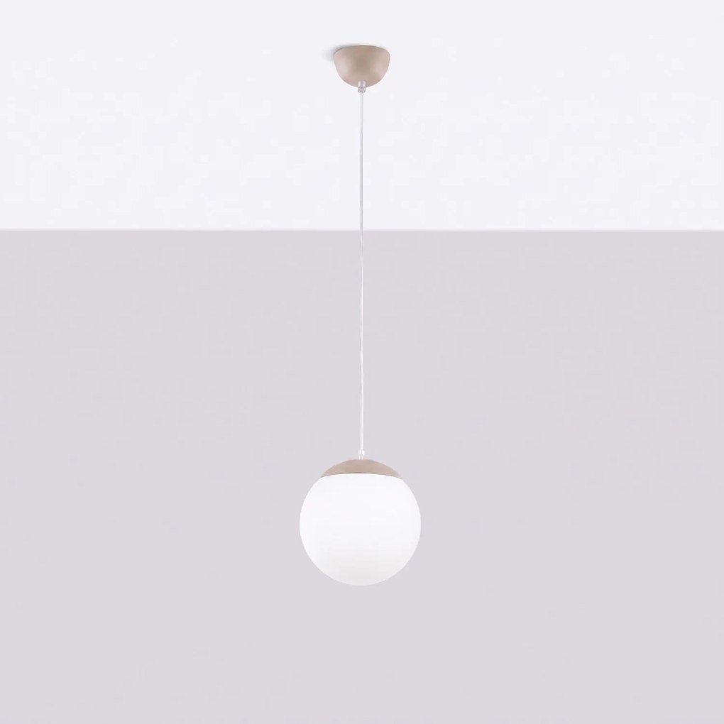 Sollux Lighting Závěsné svítidlo UGO 20 taupe