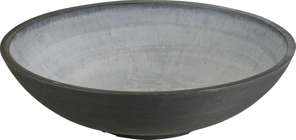 House Nordic Zahradní mísa na vodu FLEURISTE Ø60cm tmavě šedá 9001571
