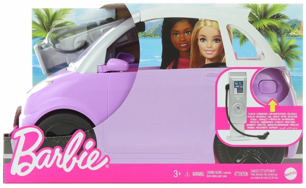 Barbie Elektromobil 2v1 HJV36