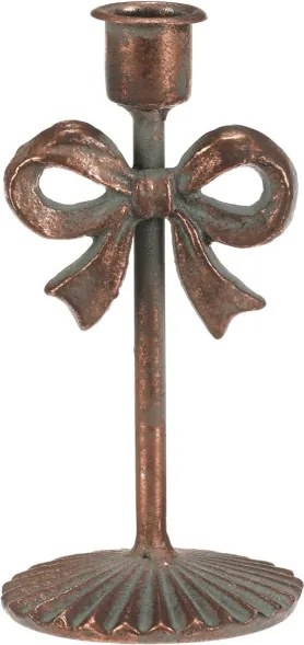 Kovový svícen 16 cm měděný FUP566-S