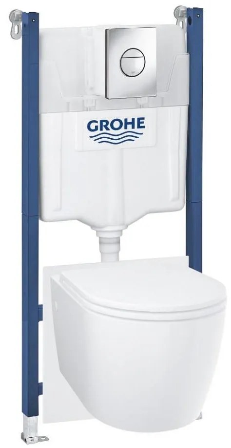 GROHE 103843SH00 - Sada 5 v 1 SOLIDO COMPACT 1,13 m keramika/bílá 103843SH00