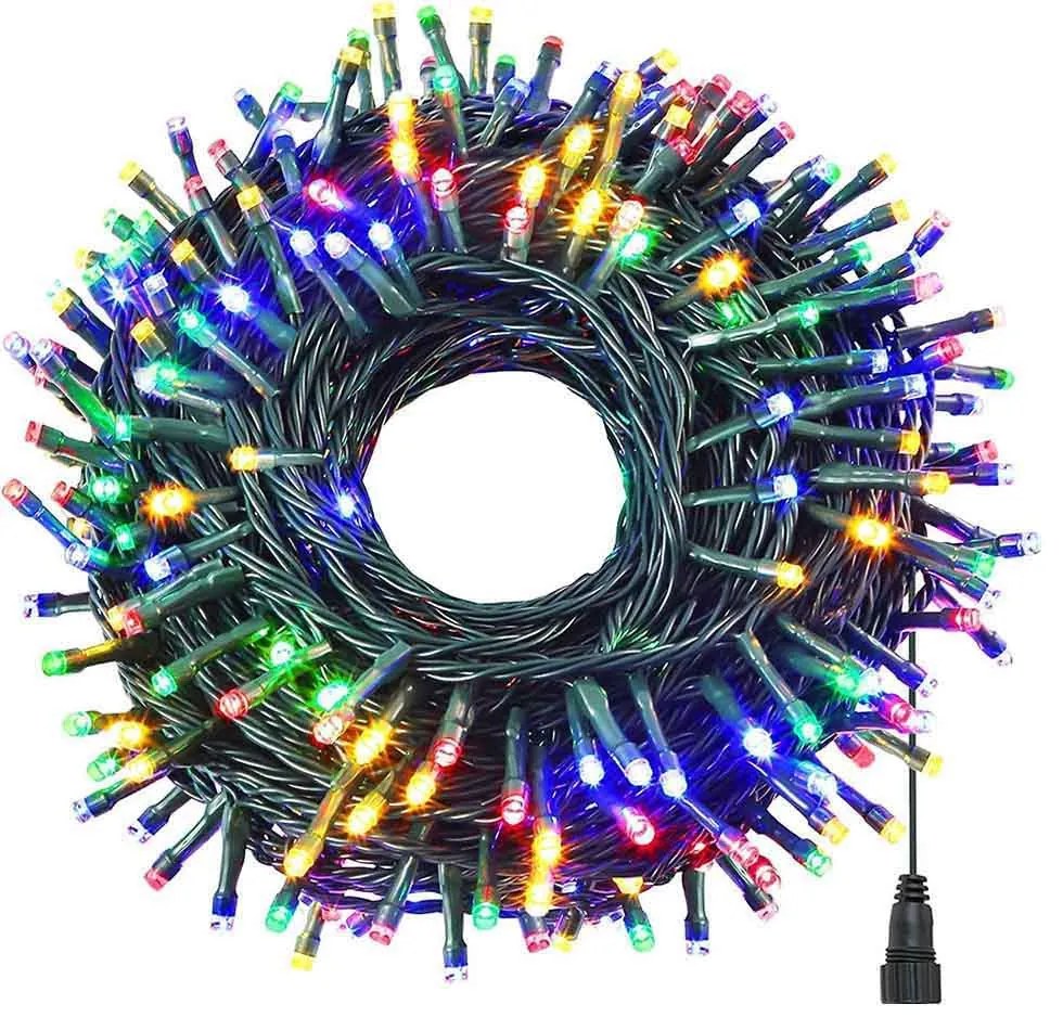 LED světelný řetěz s možností výběru velikosti a barvy - 480 LED, barevná
