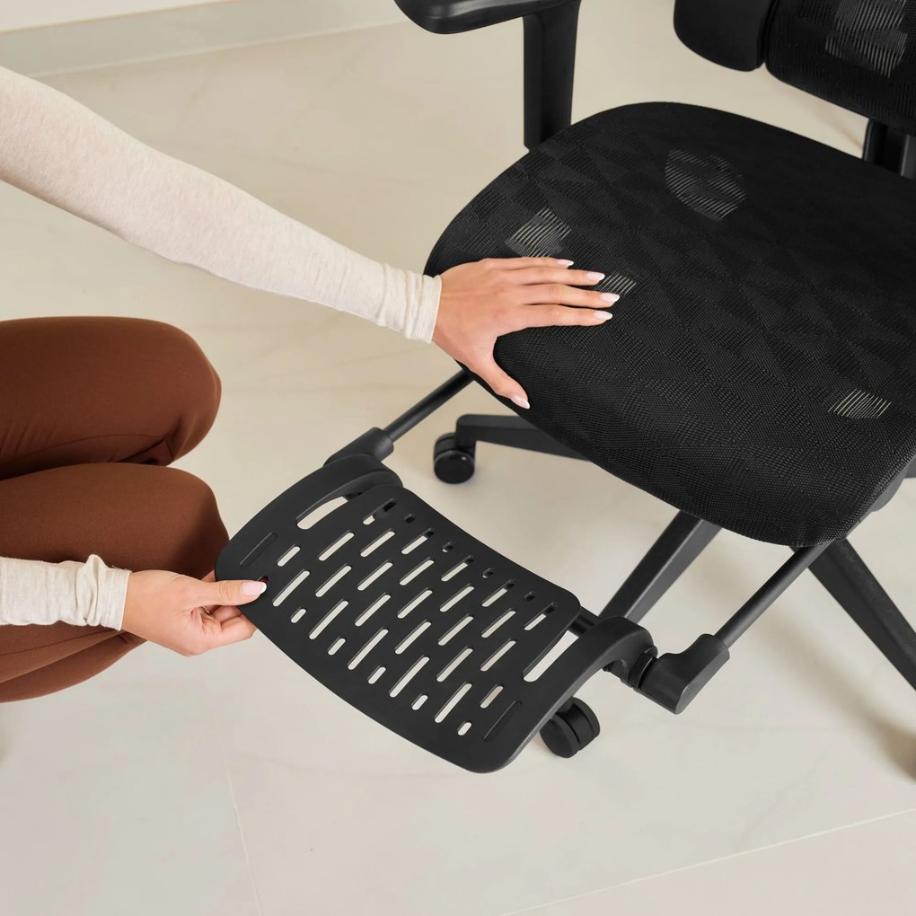 Ergonomické křeslo Romalo – Černé