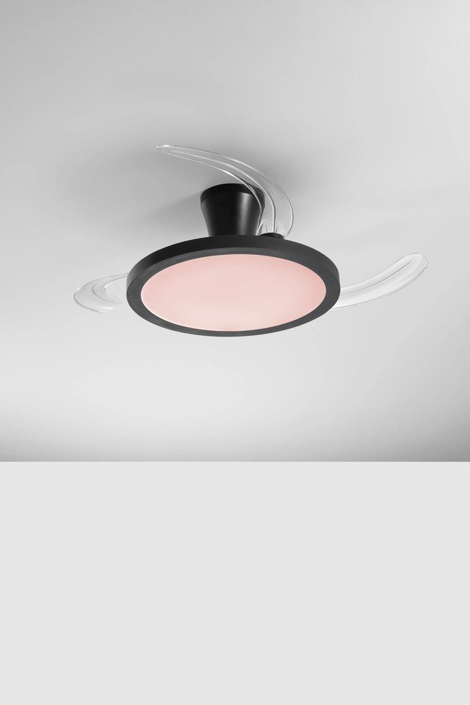 FAN LED-CONDOR-NER Stropní svítidlo Condor černý LED ventilátor 40 W, 4050 lm, CCT stmívatelné s RGB, digitální ovládání s RF dálkovým ovladačem, 2 - FANEUROPE