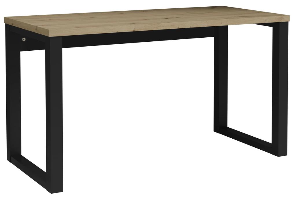Pracovní stůl Gary artisan/černá Varianta: Základní - bez úložného prostoru