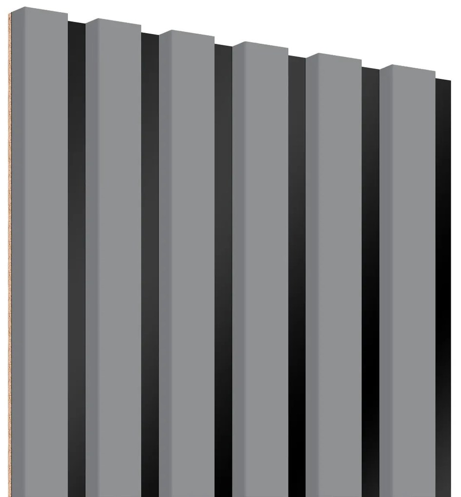 Nástěnný panel na HDF desce - šedá