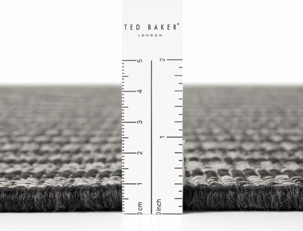 Ted Baker, Kusový koberec Ted Baker Haringey 106397 Black White, 120x170, černobílá, chodba / předsíň
