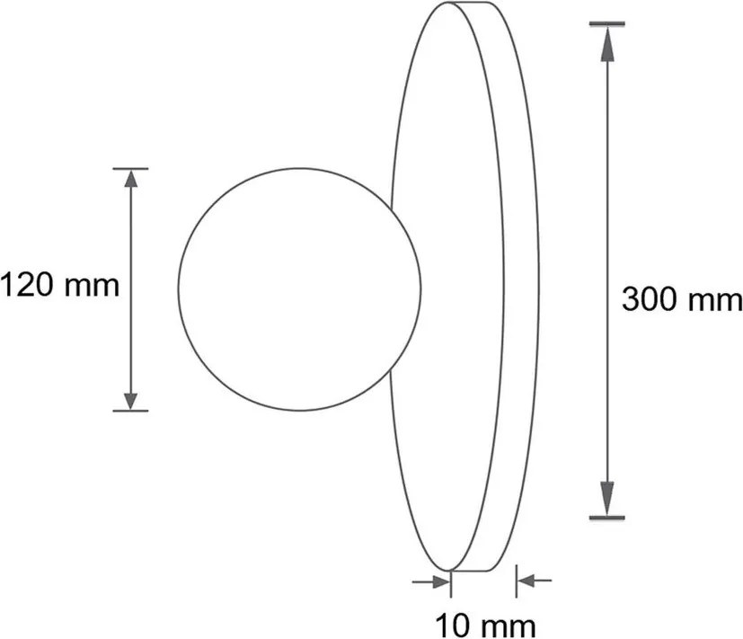 Béžové kamenné stropní svítidlo se skleněným stínidlem ø 12 cm Hilde – Opviq lights