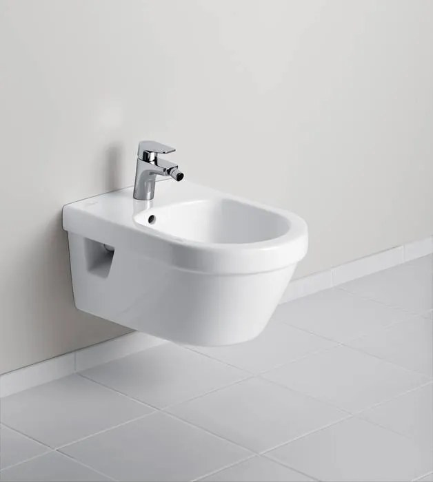 VILLEROY & BOCH Villeroy &amp; Boch ARCHITECTURA - Závěsný bidet, 370x530 mm, bílá Alpin CeramicPlus 548400R1