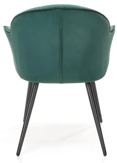 HALMAR K468 židle tmavě zelená