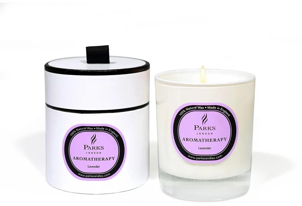 Svíčka s vůní levandule Parks Candles London, 45 hodin hoření