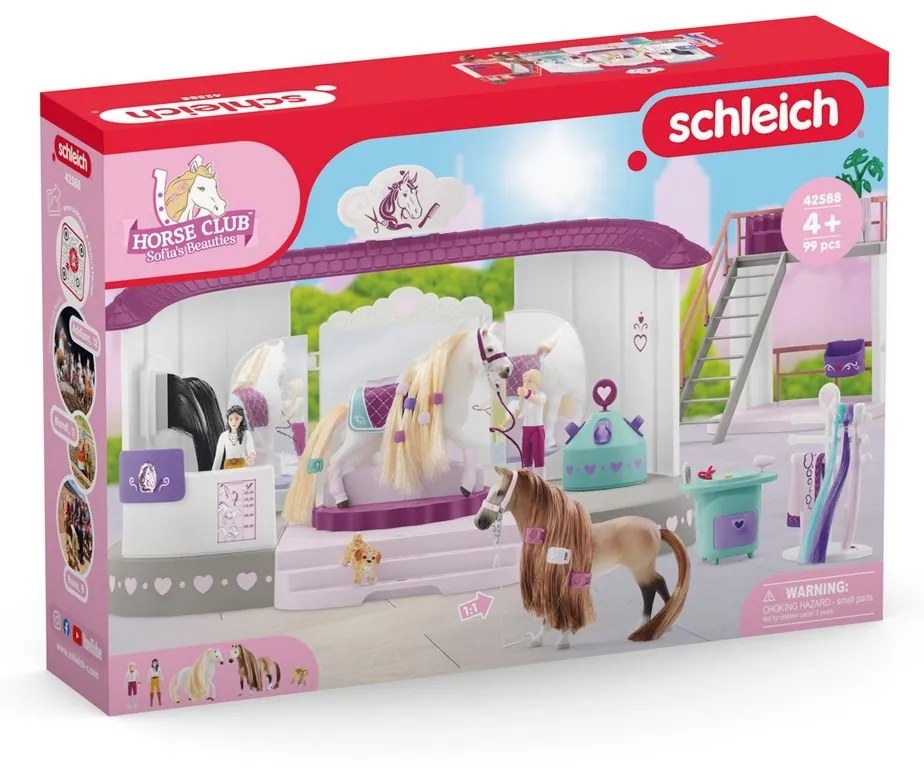 Schleich 42588 Salón krásy pro koně