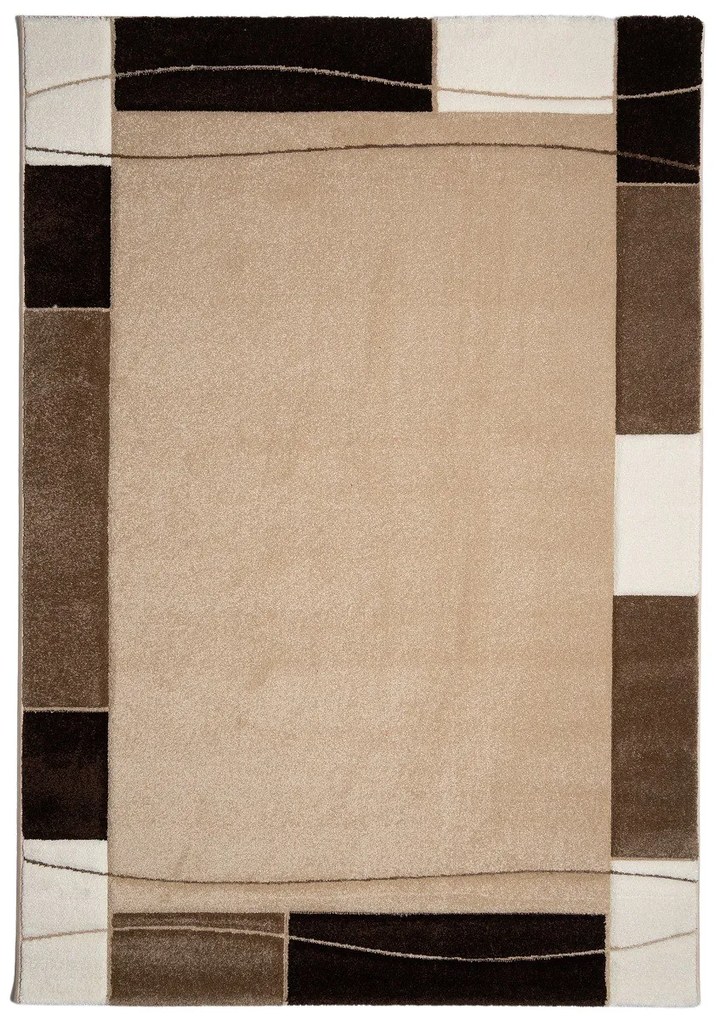 Spoltex, Kusový koberec Cascada Plus beige 6294, 160x230, béžová, chodba / předsíň