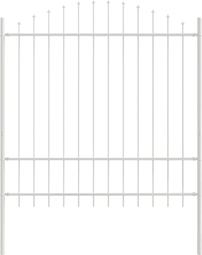 Zahradní plot WOERDEN 3 ks 170 x 215 cm Práškově lakovaná ocel 3360146