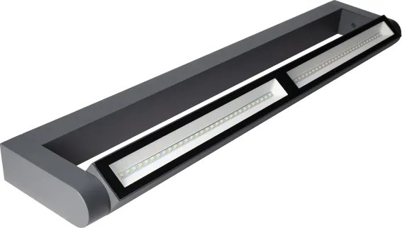 Brilagi -LED Venkovní nástěnné svítidlo SALERNO LED/24W/230V 66 cm antracit IP65