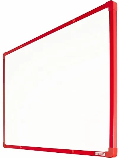 Magnetická tabule E 60x90 (AL rám červený)
