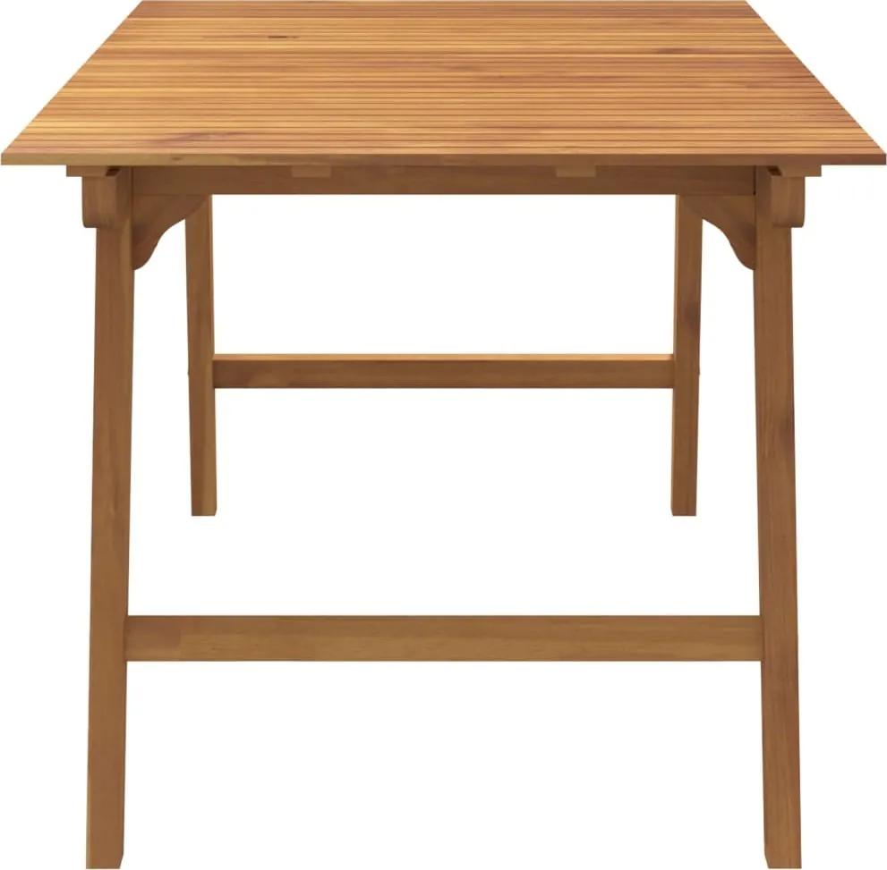 vidaXL Zahradní stůl 150 x 90 x 75 cm masivní akáciové dřevo [363310]