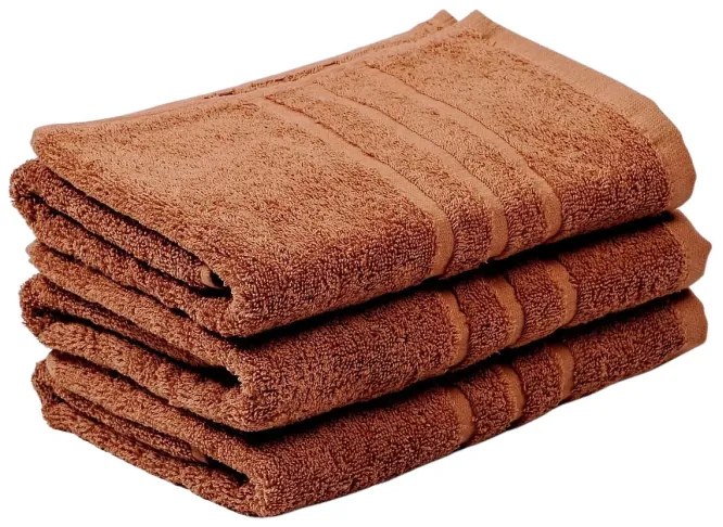 Profod Ručník a osuška Sofie 400g/m2  Ručník Sofie hnědá 50x100 cm