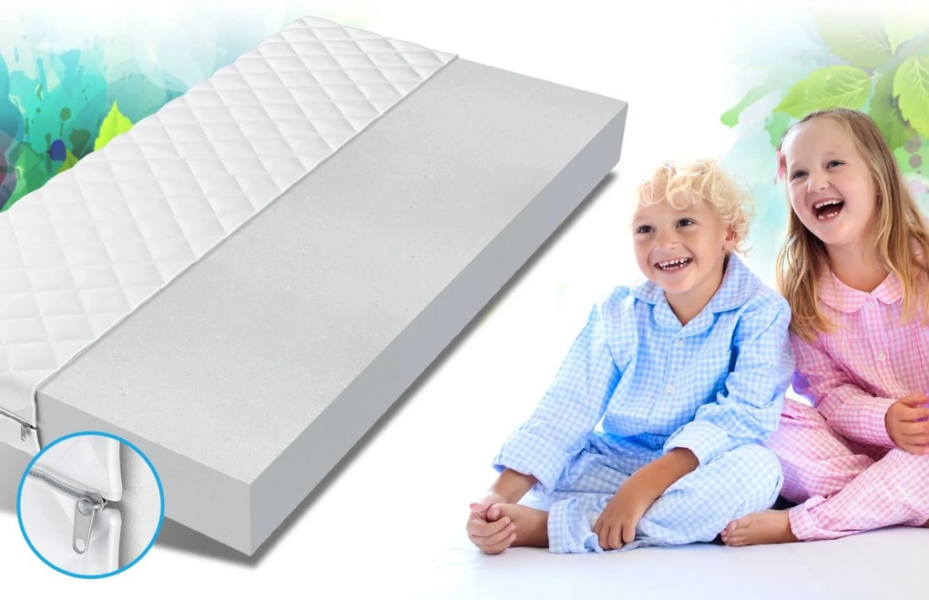 Dětská pěnová matrace JUNIOR MAX RELAX 160x80x10 cm