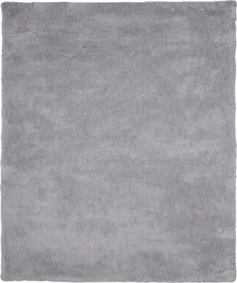Kusový koberec Microfaser Shaggy světle šedý 140x200cm