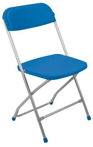 Nowy Styl  Plastová jídelní židle Poly, modrá