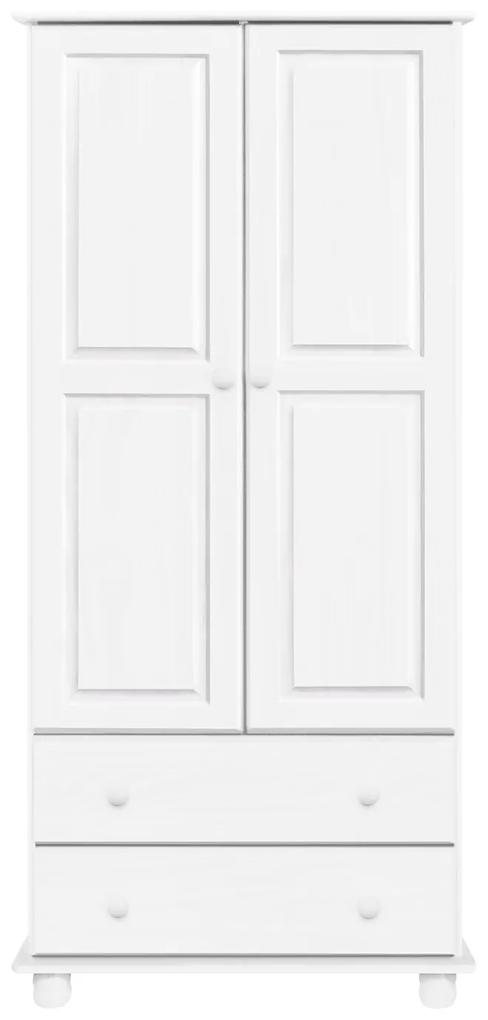 Skříň 2-dveřová 8850B bílá
