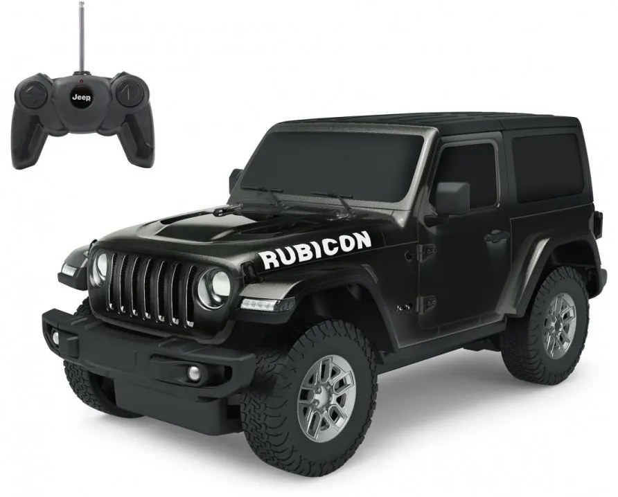 Rc auto jamara jeep wrangler jl 1:24 černé 27mhz