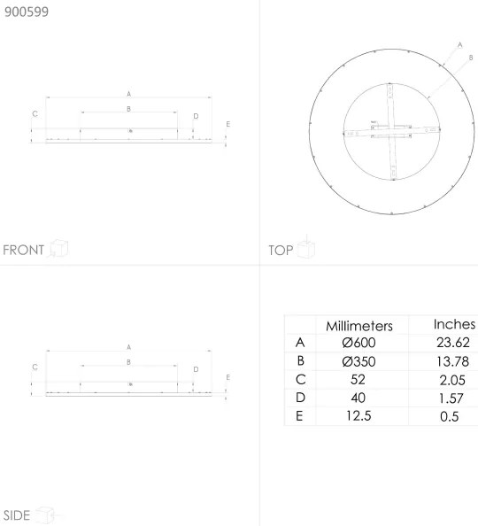 Eglo 900599 - LED Stmívatelné stropní svítidlo LANCIANO LED/35W/230V + DO