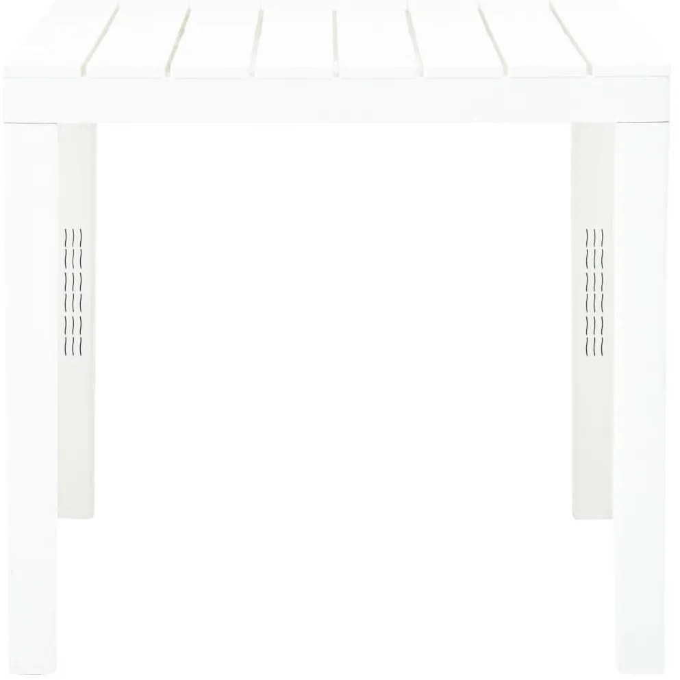 Zahradní stůl antracitový 78 x 78 x 72 cm plast